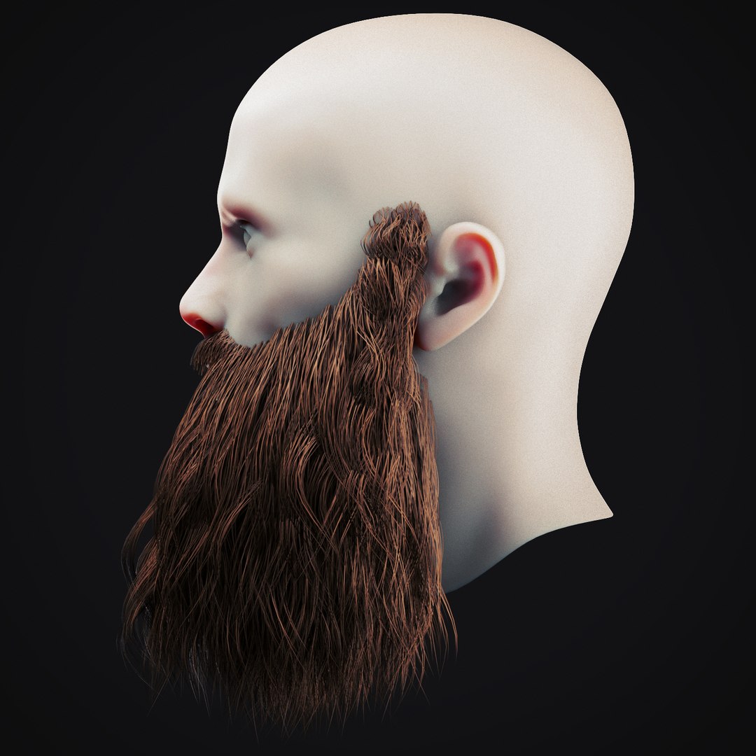 3D Model Beard 15 - TurboSquid 1489871
