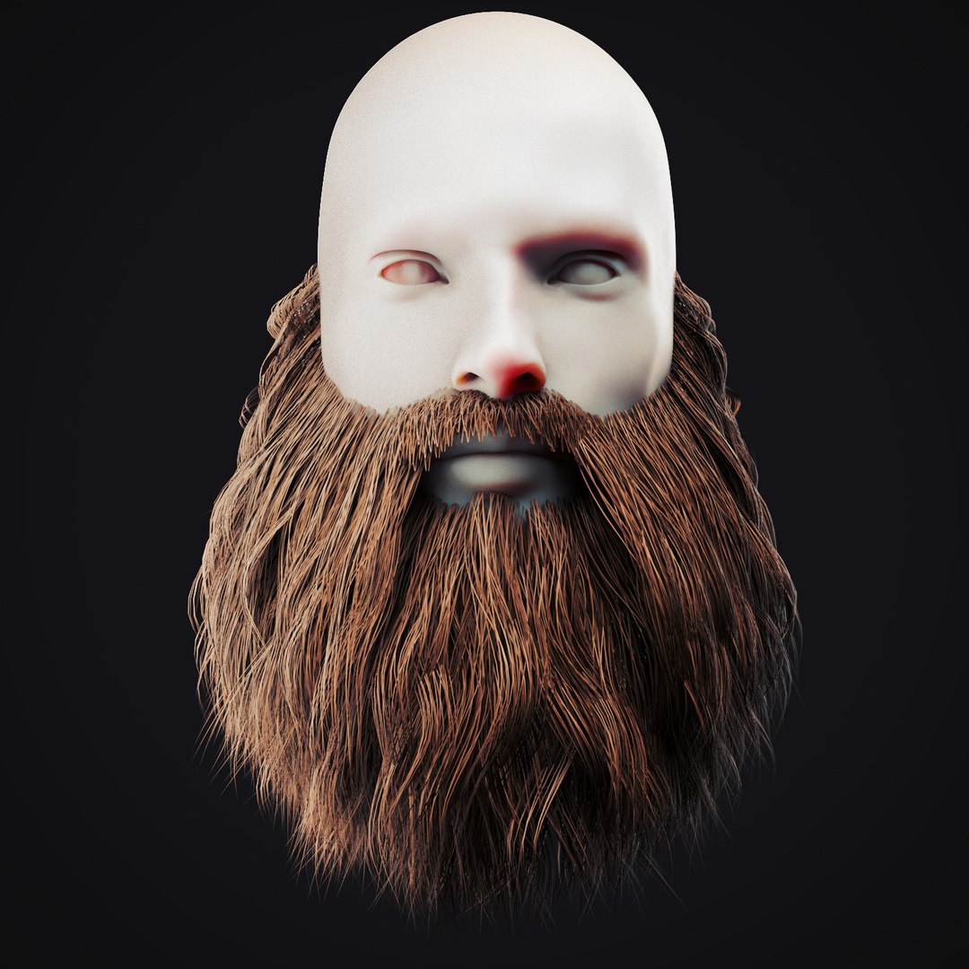 3D Model Beard 15 - TurboSquid 1489871