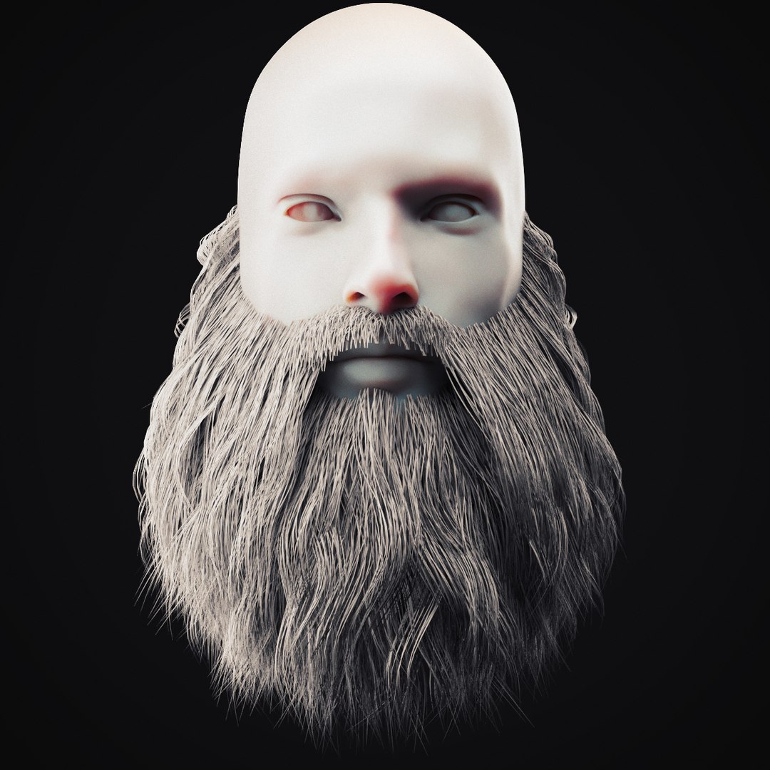 3D Model Beard 15 - TurboSquid 1489871
