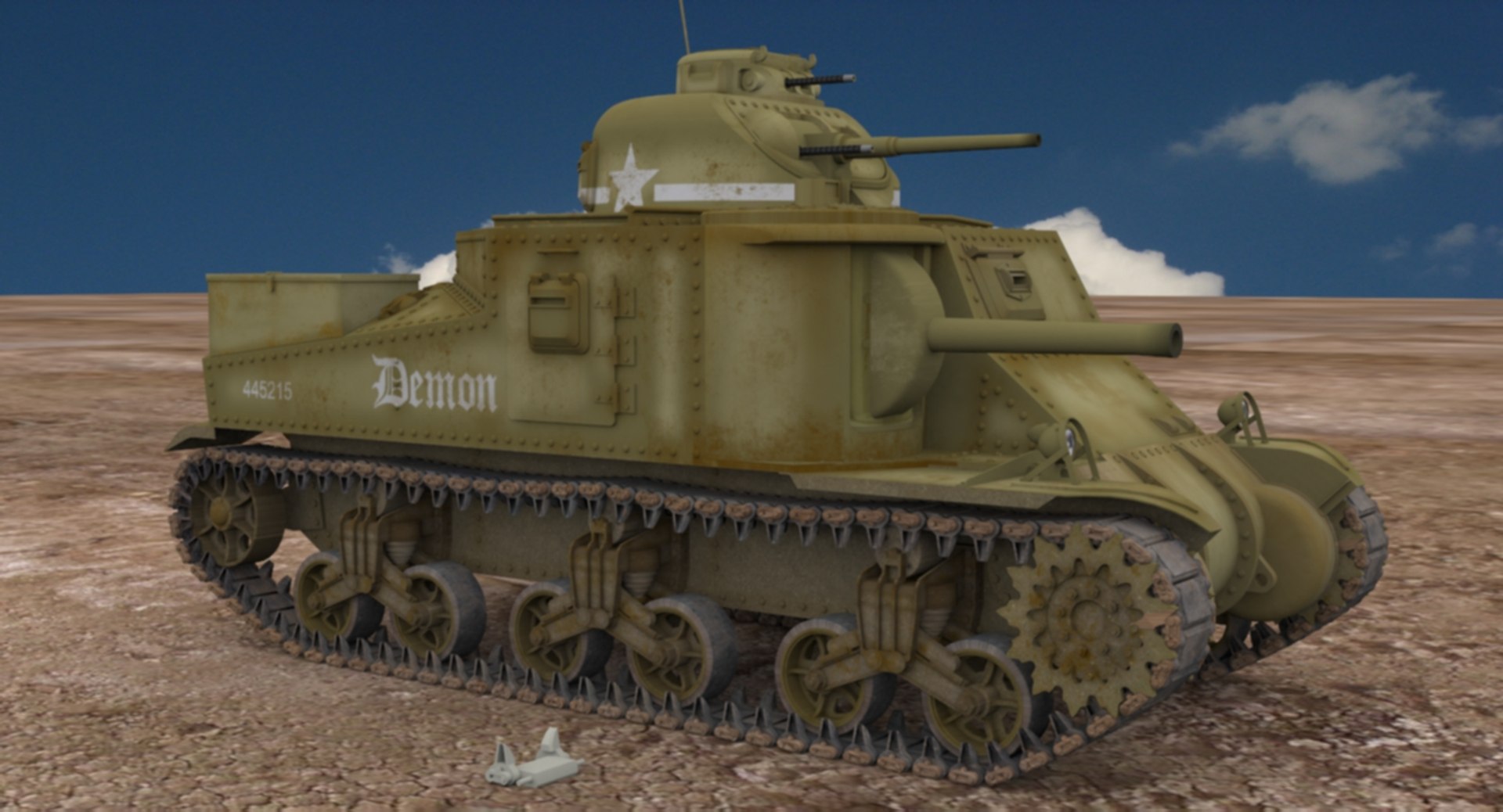 M3 lee tank 3D model - TurboSquid 1228924