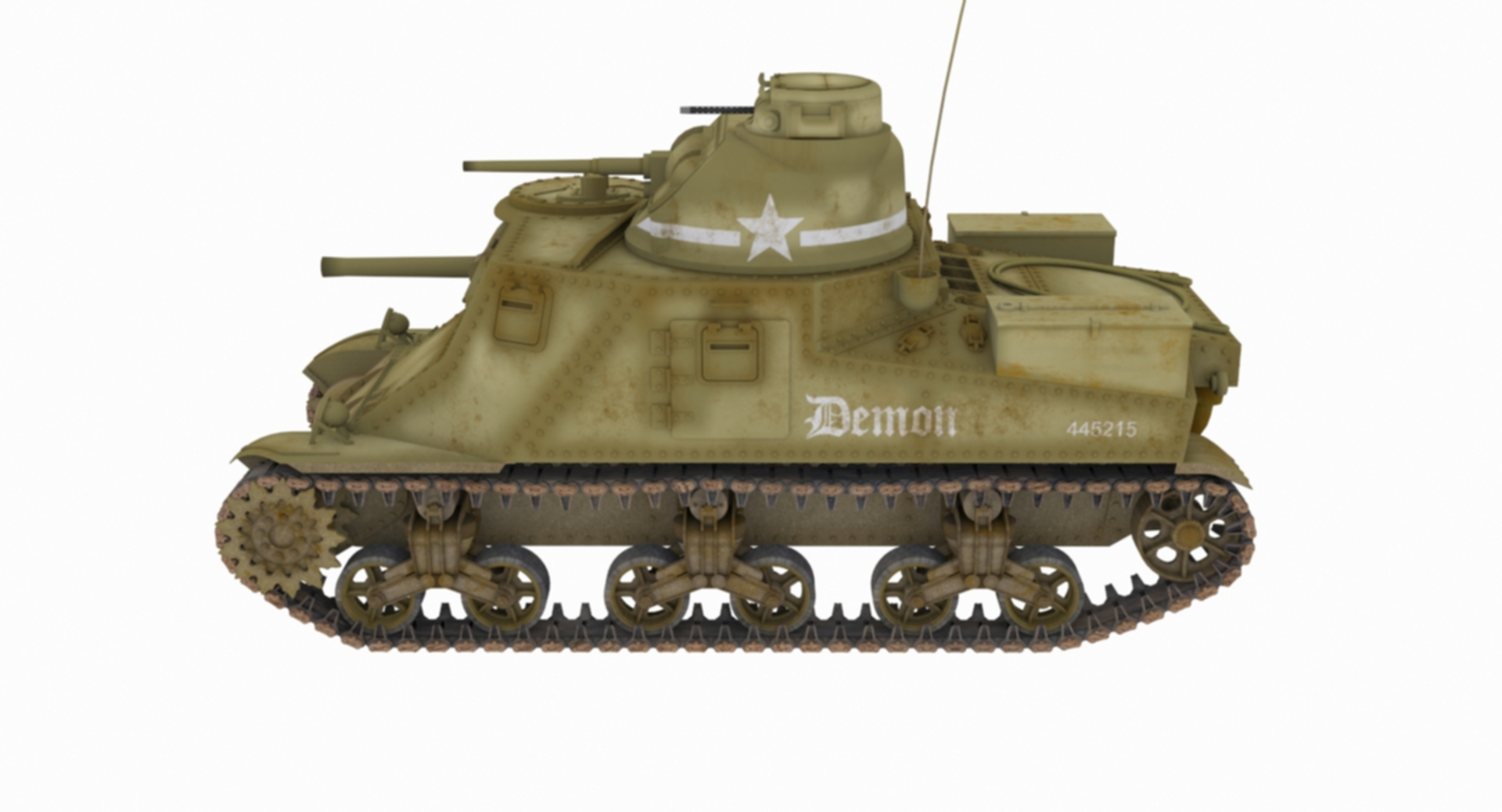 M3 lee tank 3D model - TurboSquid 1228924