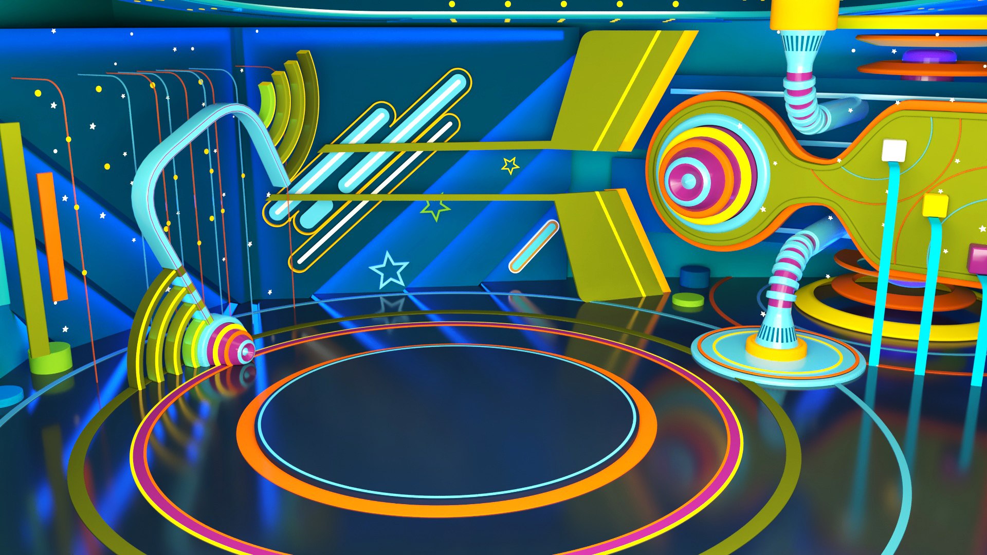 3D 3D Child Music Tv Studio Competition Design - TurboSquid 1862917