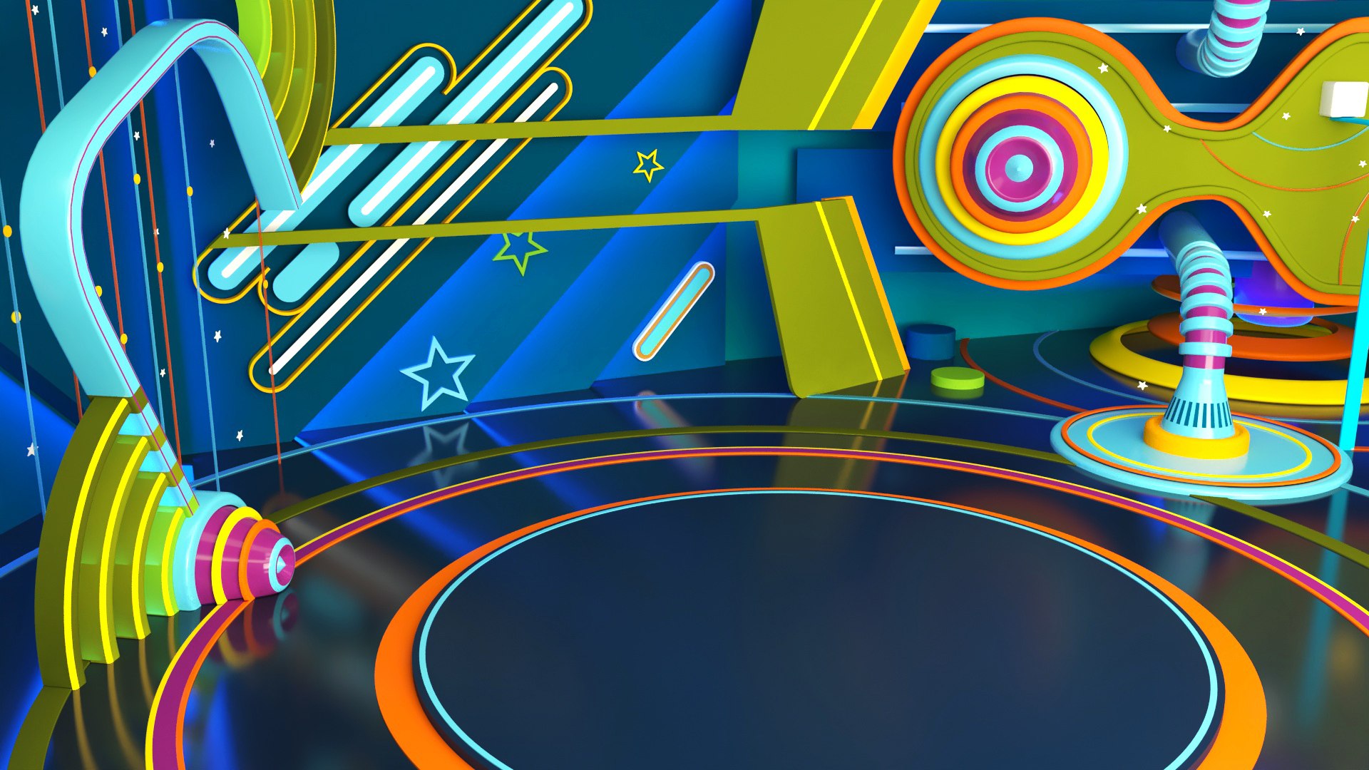 3D 3D Child Music Tv Studio Competition Design - TurboSquid 1862917