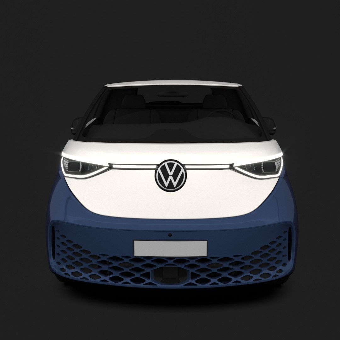 3D Volkswagen ID Buzz Cargo Model - TurboSquid 2397005