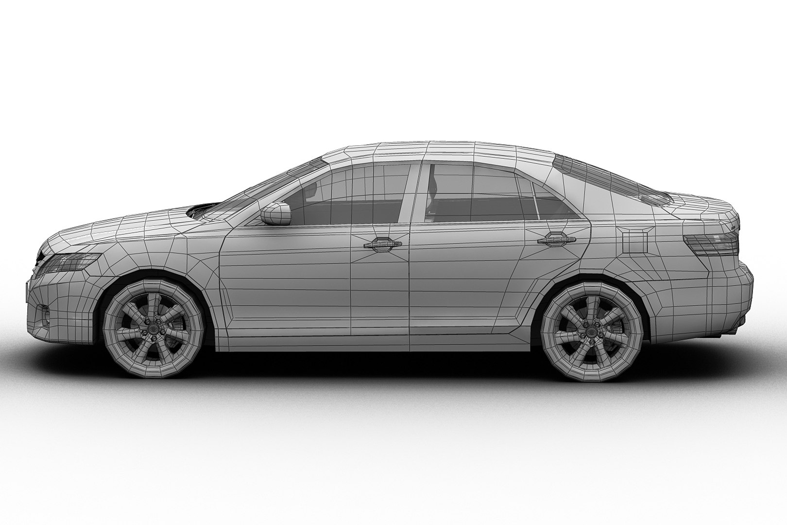 3d model toyota camry