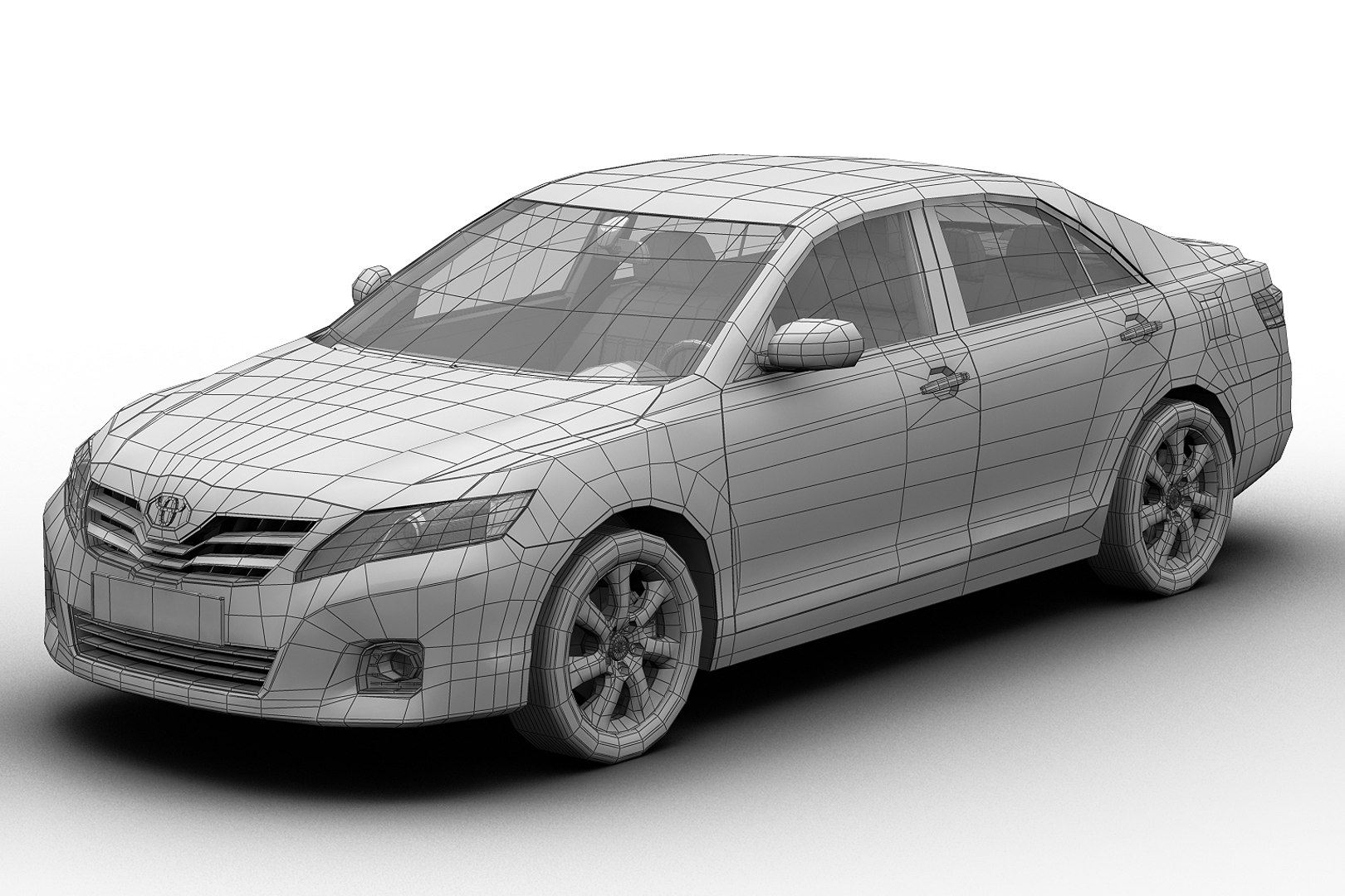 3d model toyota camry