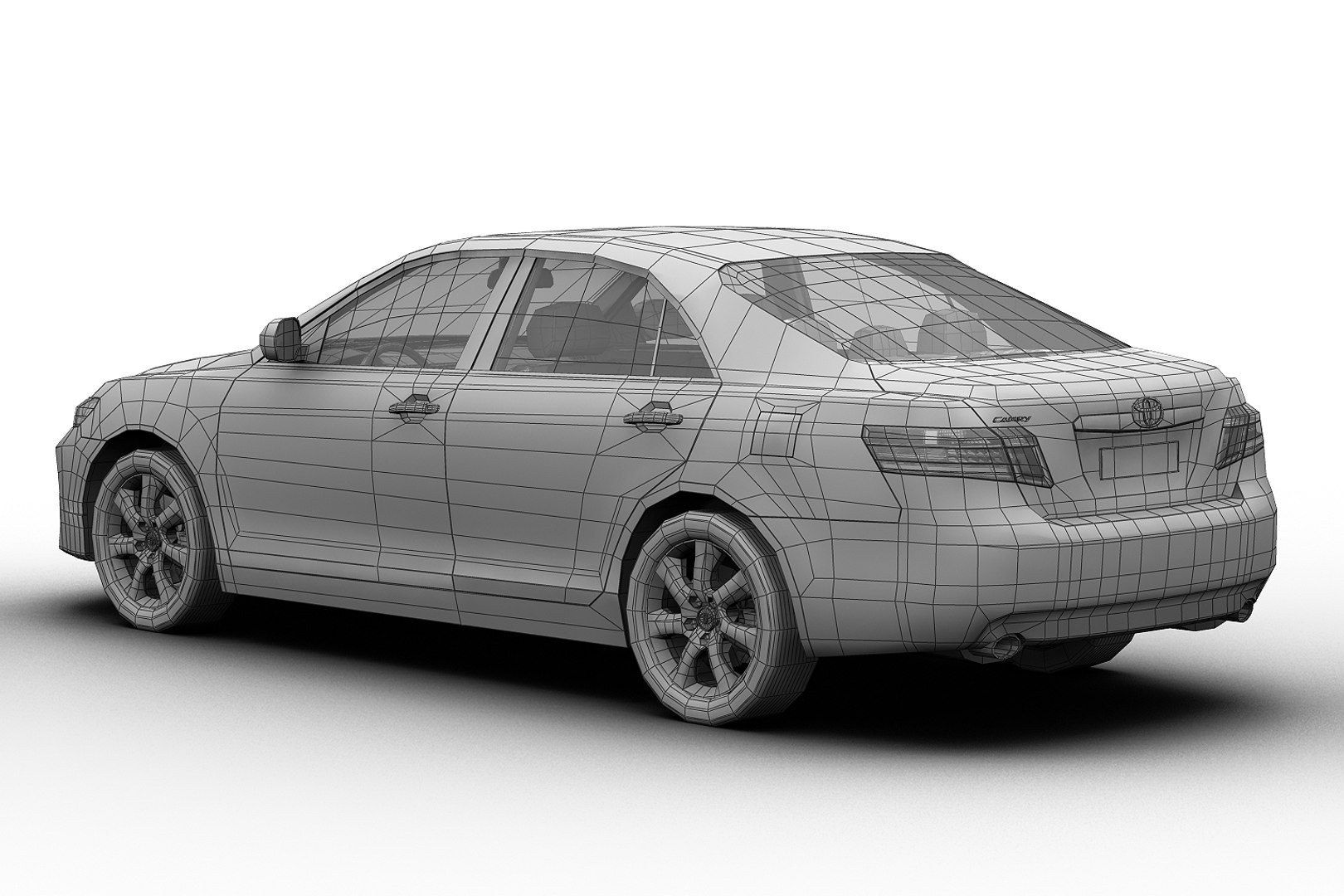 3d model toyota camry