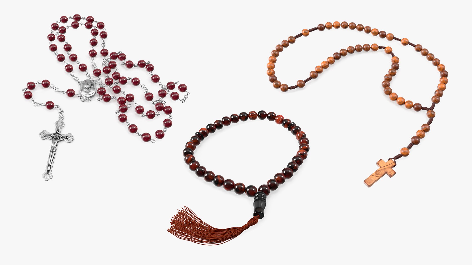 Prayer Beads Collection 2 Model - TurboSquid 2220956