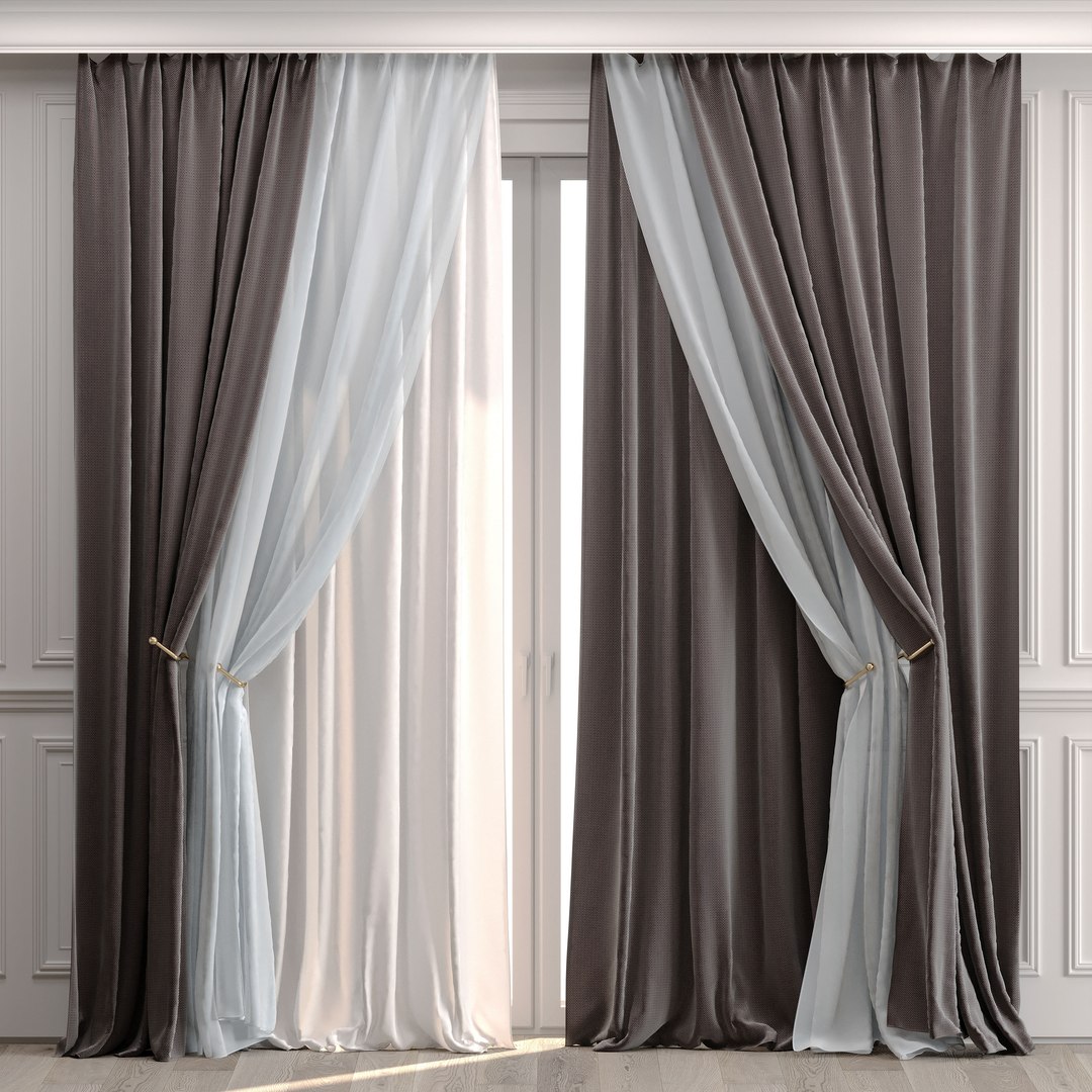 3D CURTAINS 532C - TurboSquid 2179320