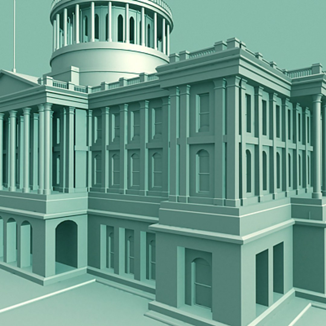 3d Model California State Capitol Building
