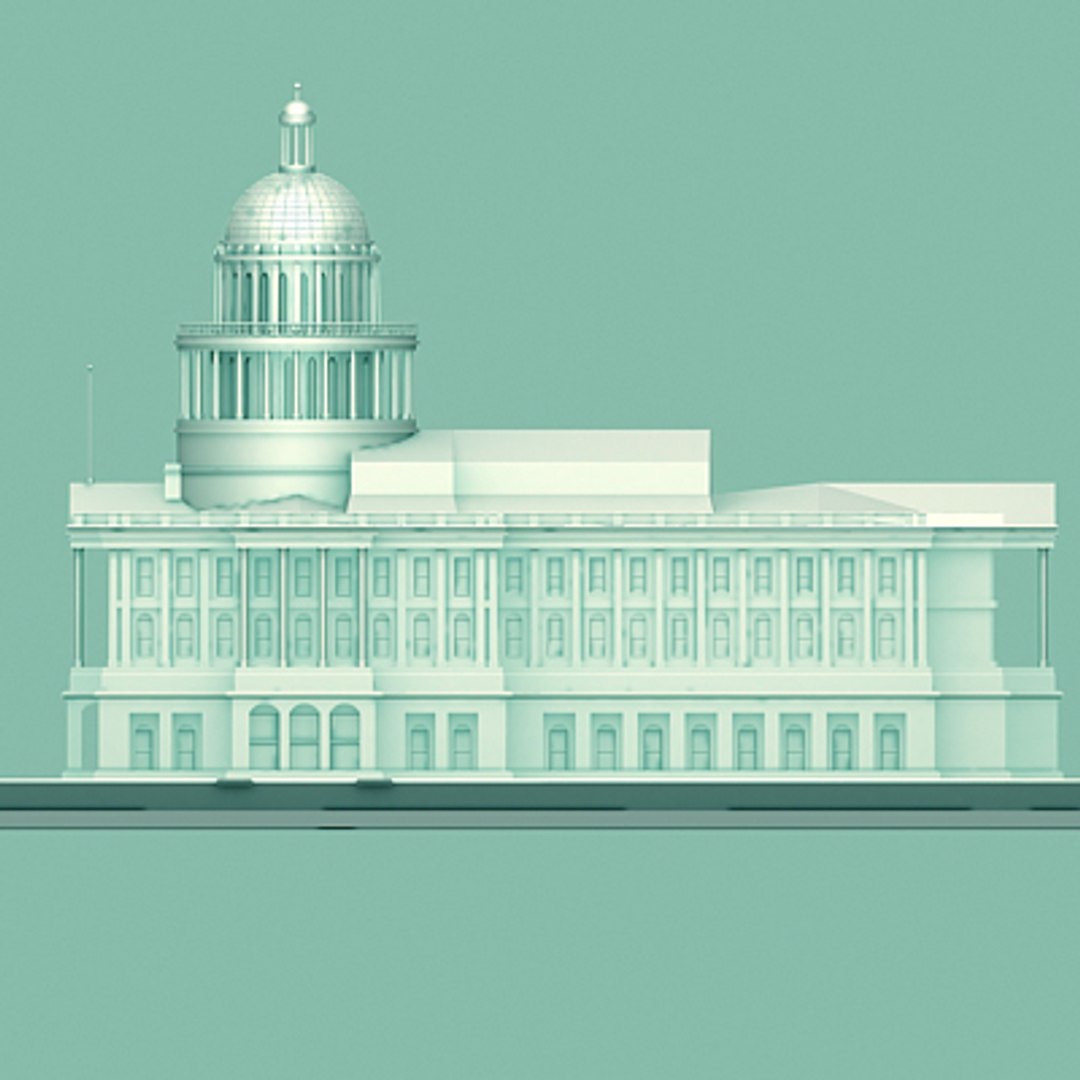 3d Model California State Capitol Building