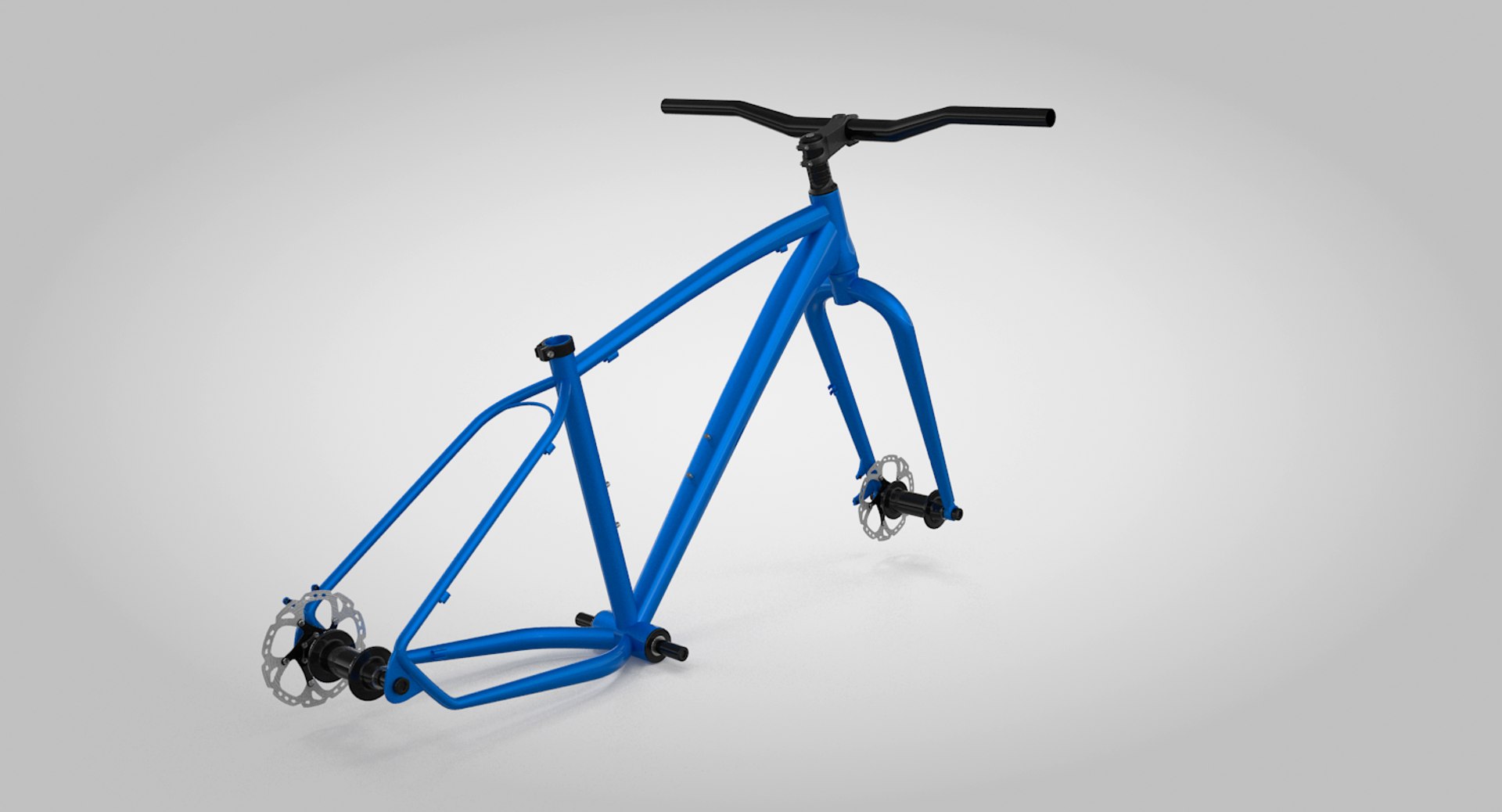 3d Mtb Frame Model