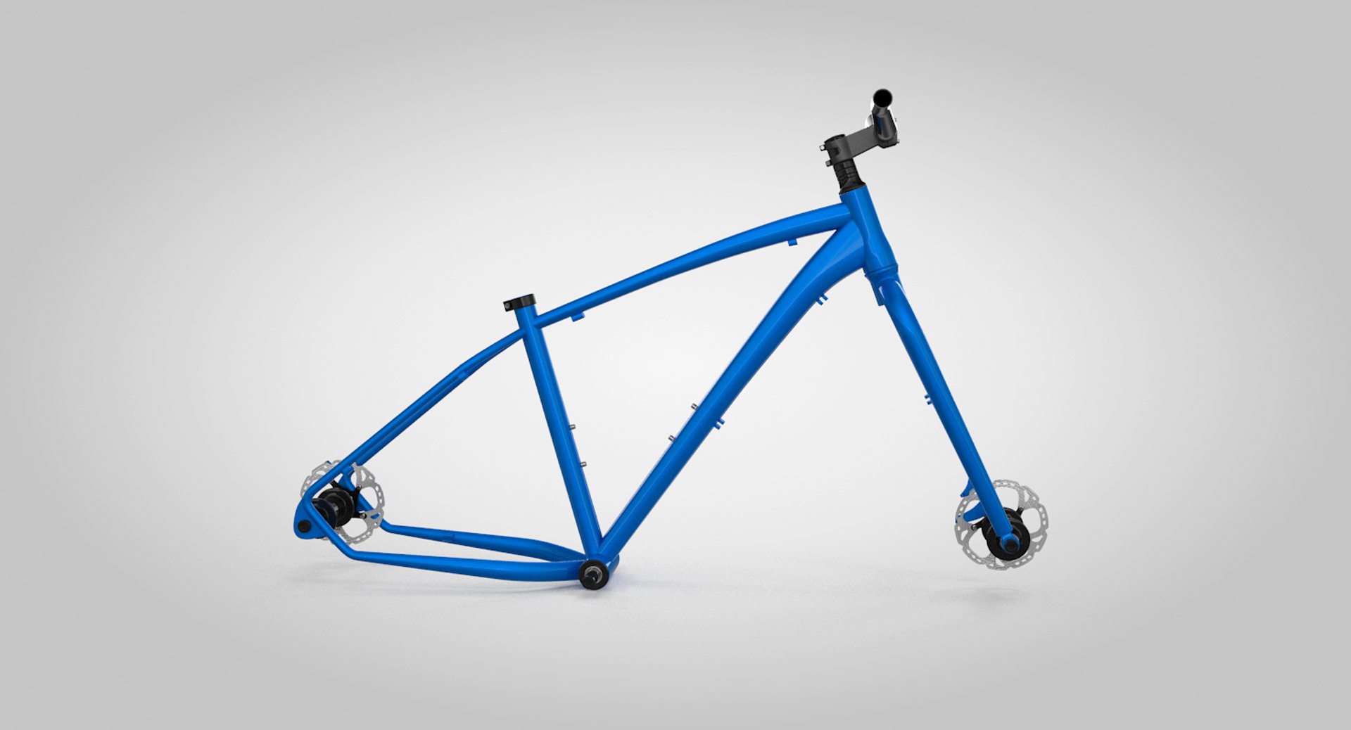 3d Mtb Frame Model
