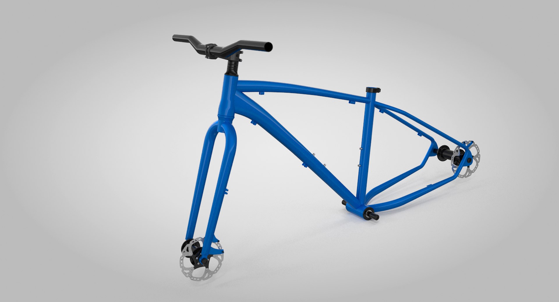 3d Mtb Frame Model