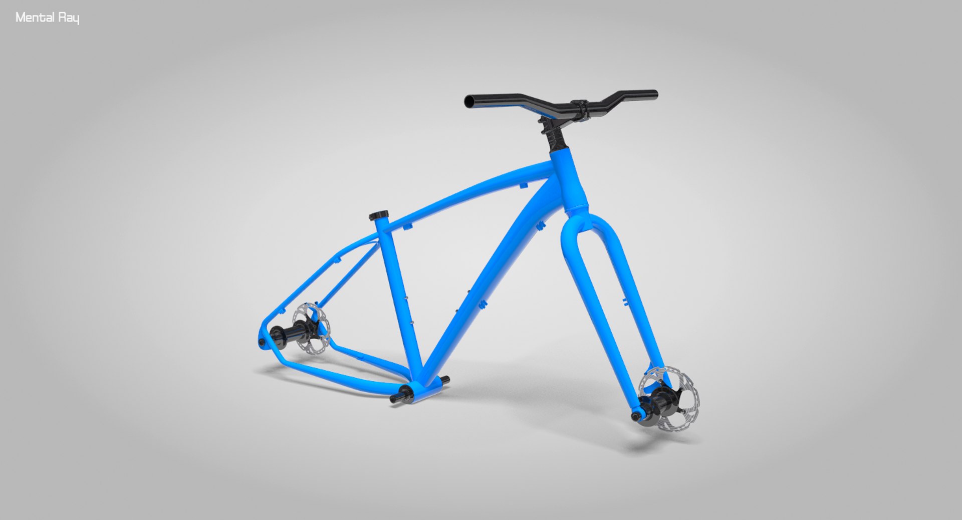 3d Mtb Frame Model