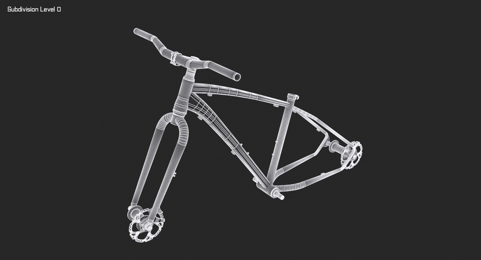 3d Mtb Frame Model