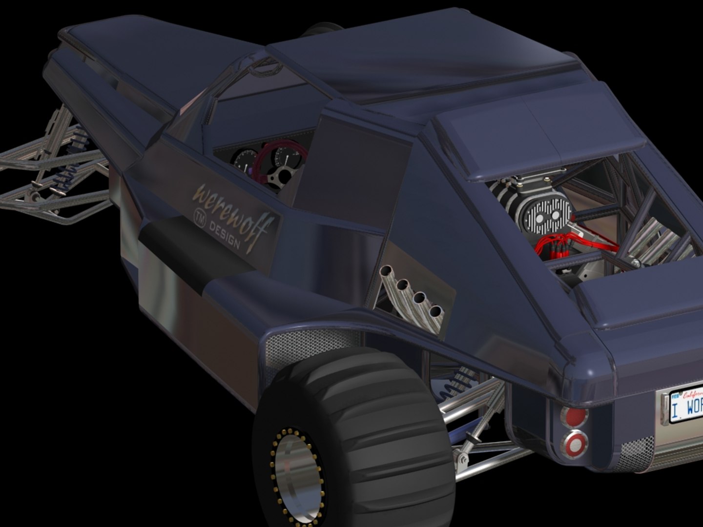 Lightning V1 Road 3d