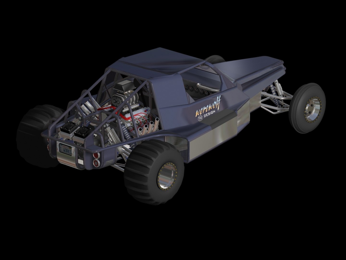 Lightning V1 Road 3d