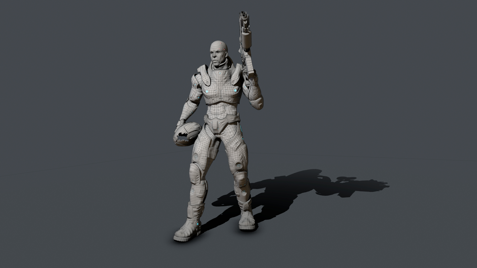 Sci-fi Soldier 3D Model - TurboSquid 1181245