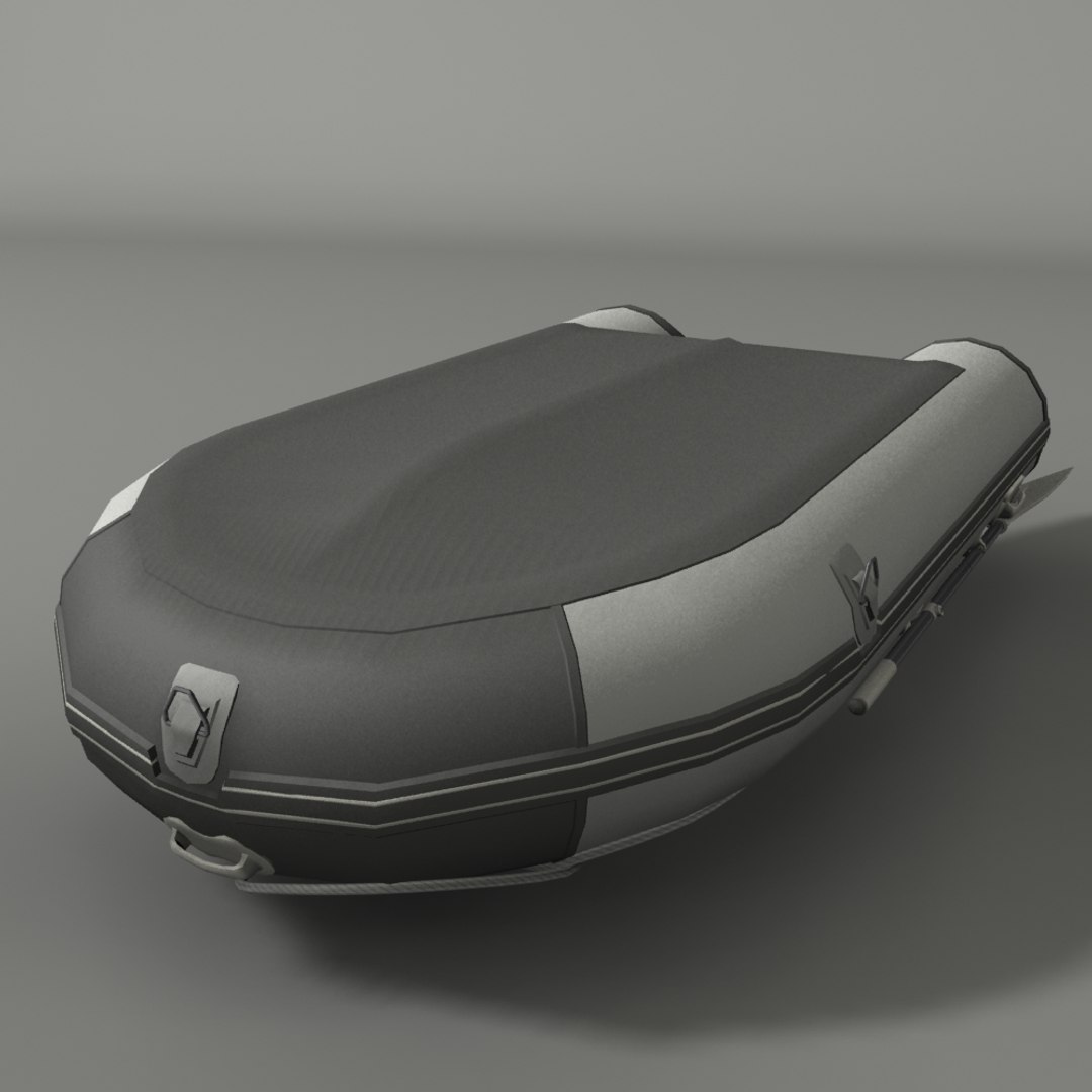 3d inflatable boat model
