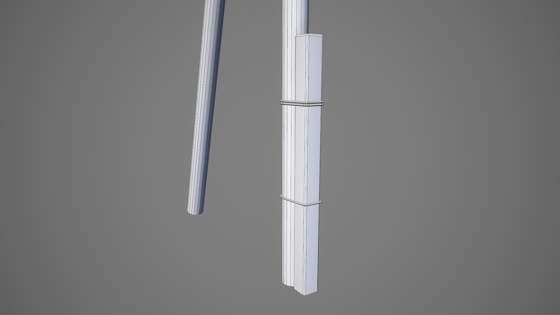 Power lines tree wood 3D model - TurboSquid 1445489