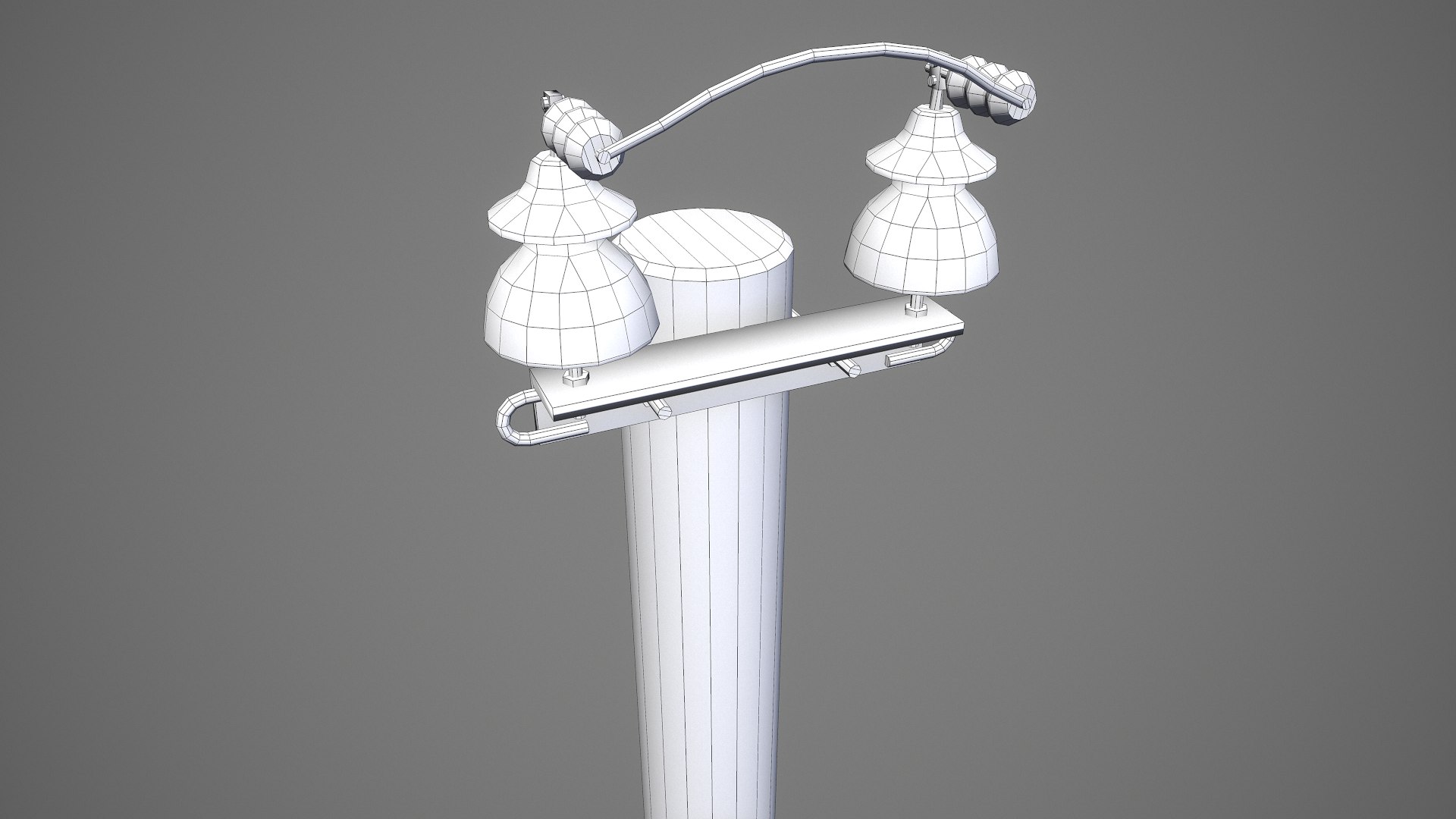 Power lines tree wood 3D model - TurboSquid 1445489