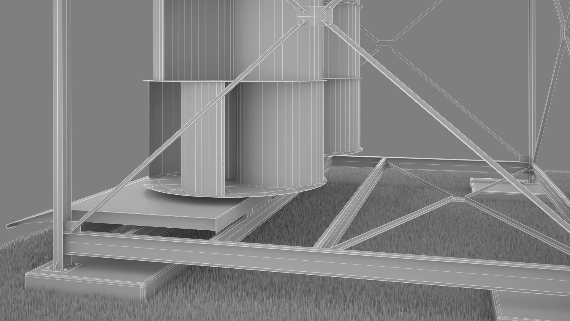 3D Small Wind Farm - TurboSquid 2032076