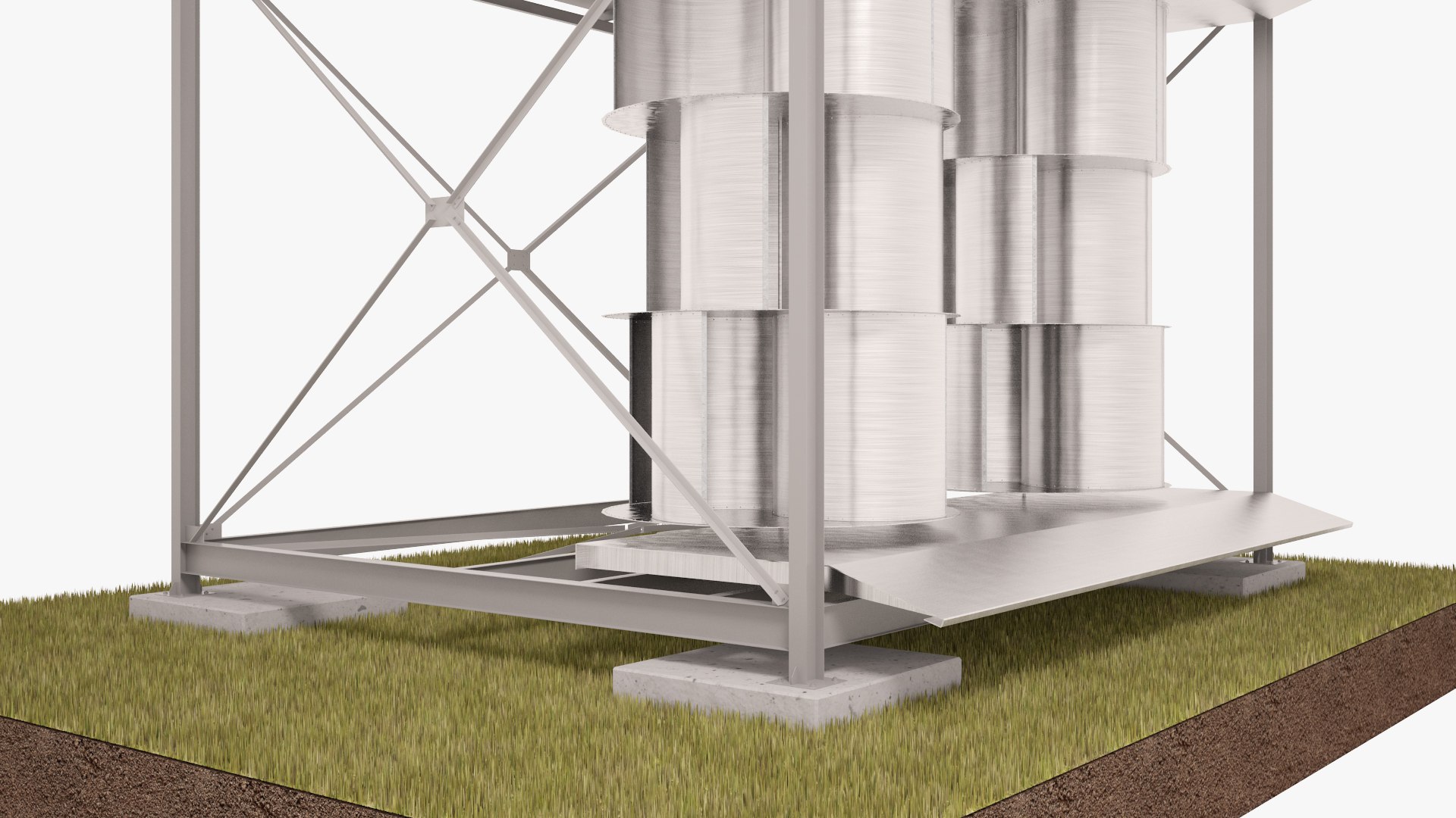 3D Small Wind Farm - TurboSquid 2032076