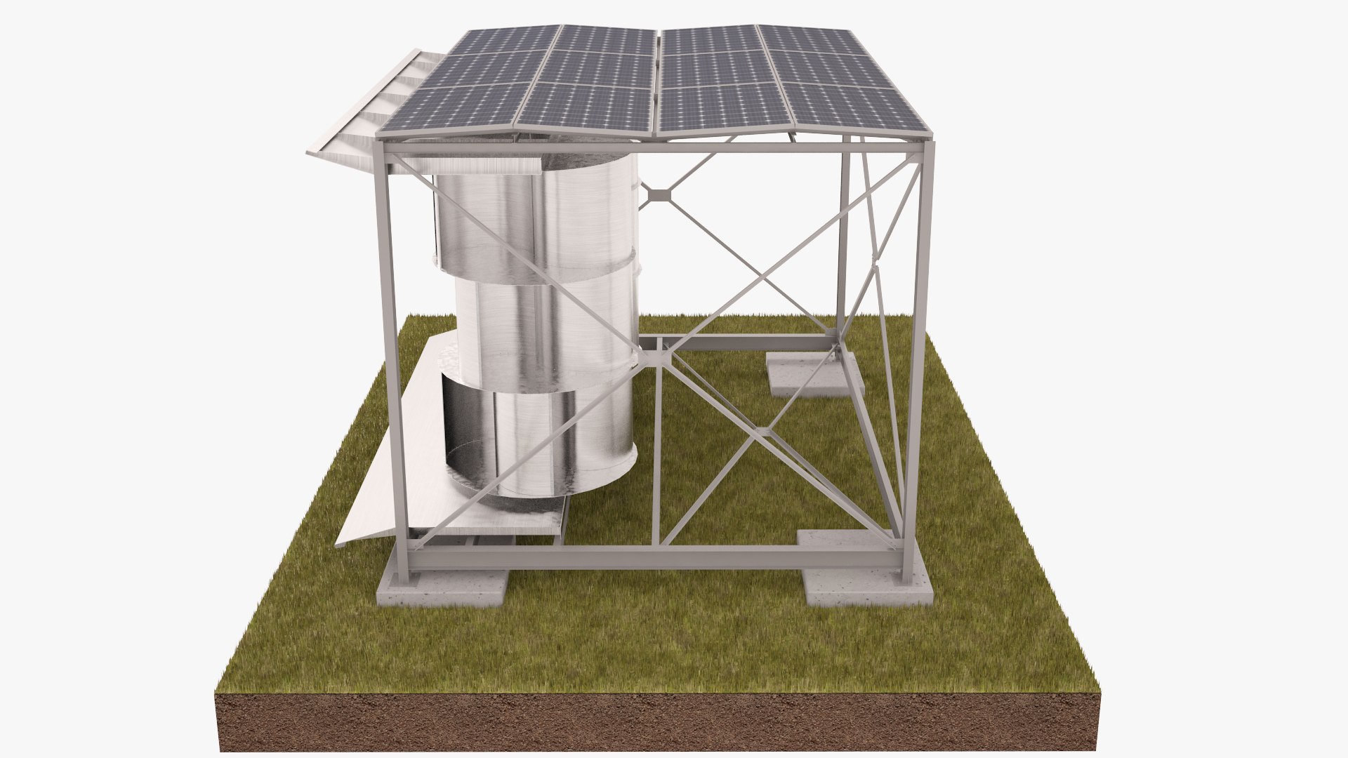 3D Small Wind Farm - TurboSquid 2032076