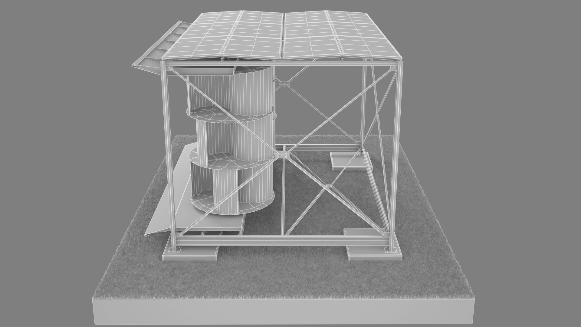 3D Small Wind Farm - TurboSquid 2032076