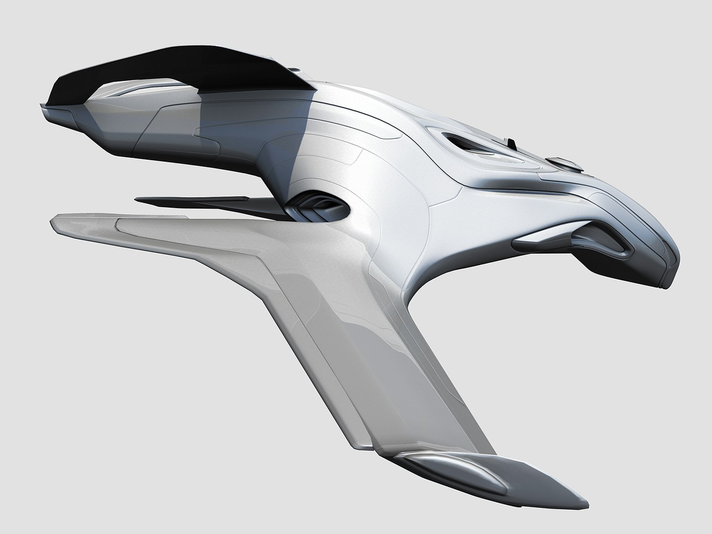 Sci Fi Spaceship Ship 3d Model