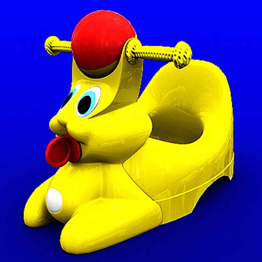 Baby Potty 3d Max