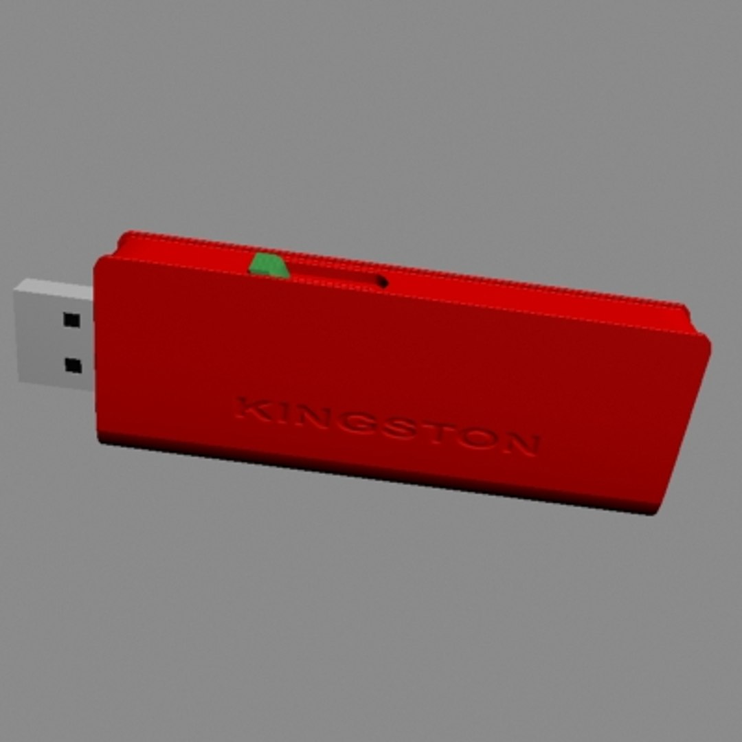 free usb flash drive 3d model