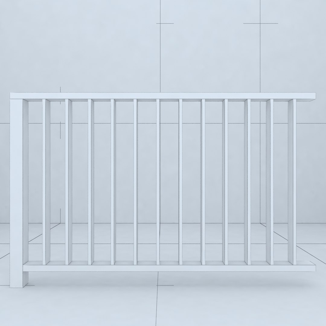 Fence Railing 3d Max