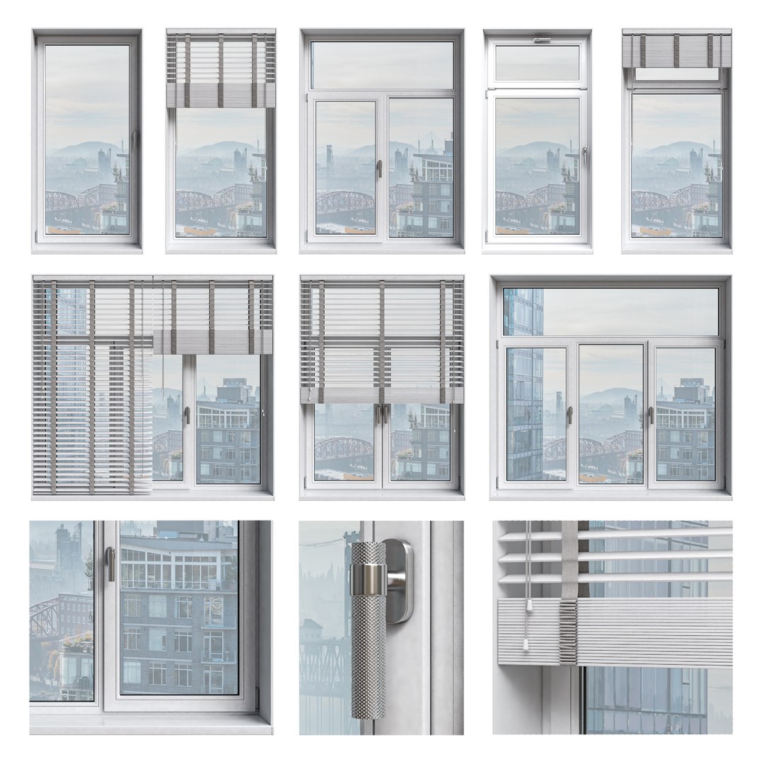 3D Model Window Collection Part 13 - TurboSquid 2188878