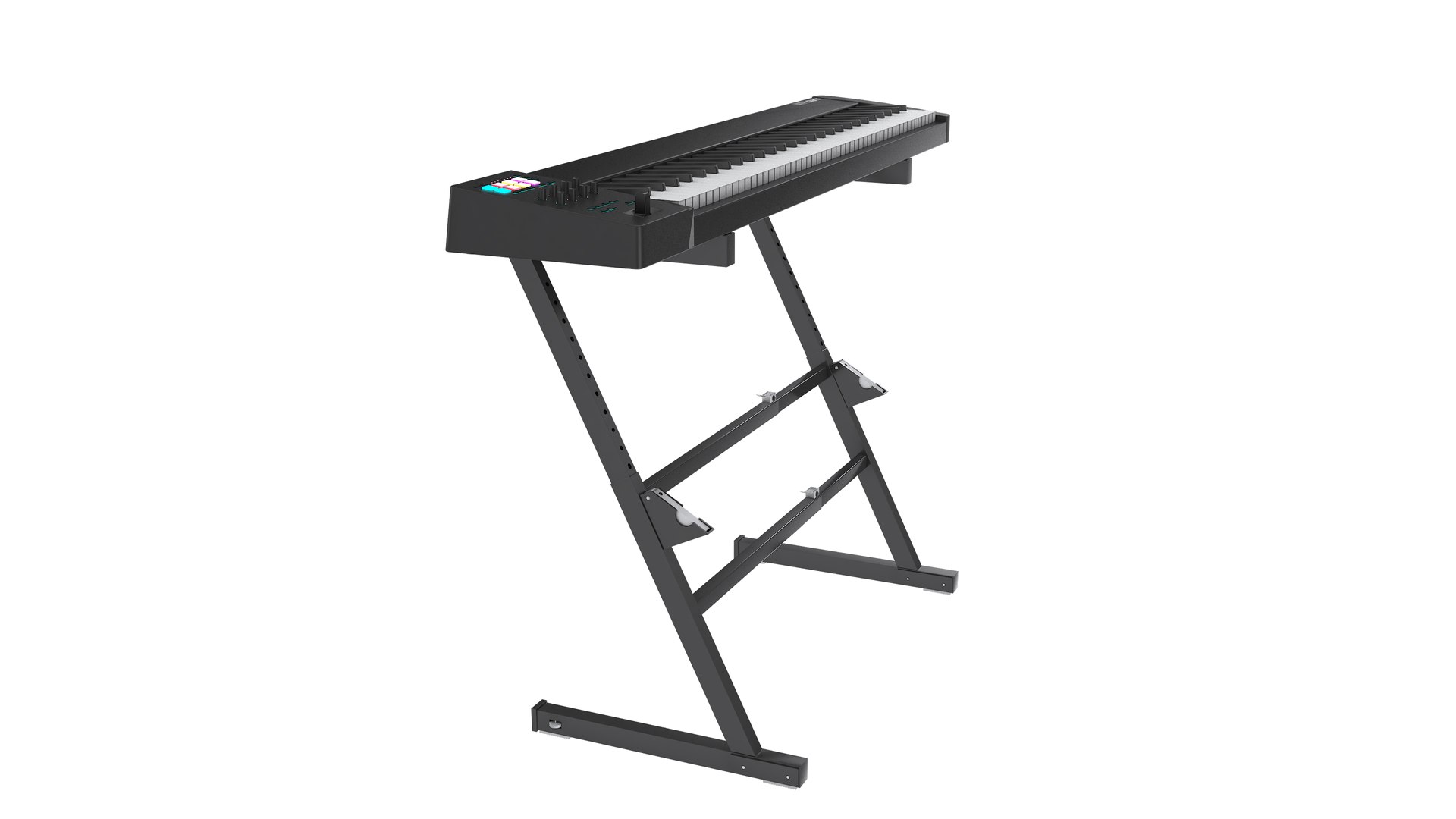 Midi Keyboard And Stand 3D Model - TurboSquid 2277003
