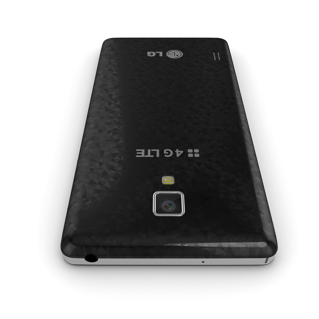 3d Lg Optimus F7 Black Model