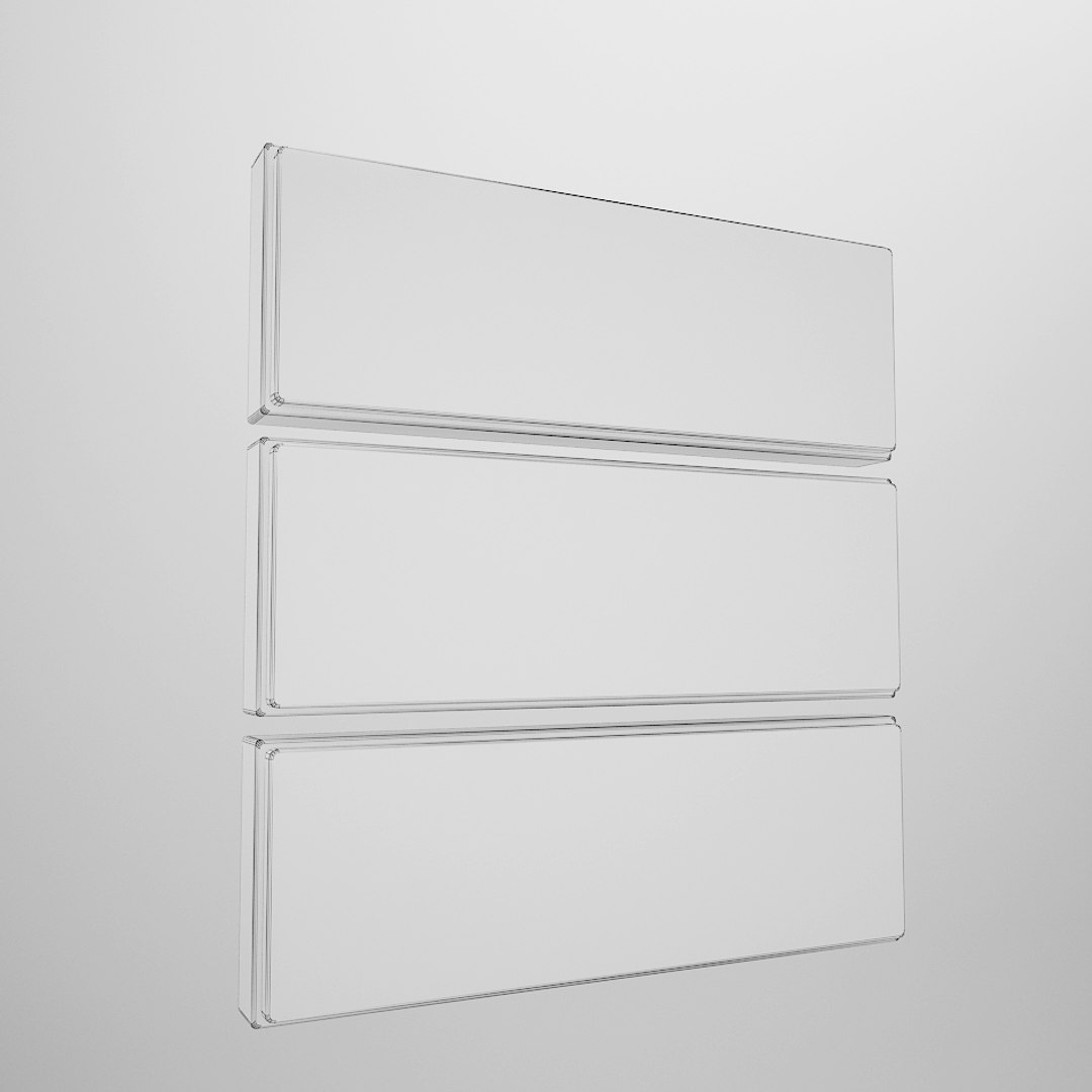 Emergency Exit Sign Wall Light 3D Model - TurboSquid 1552955