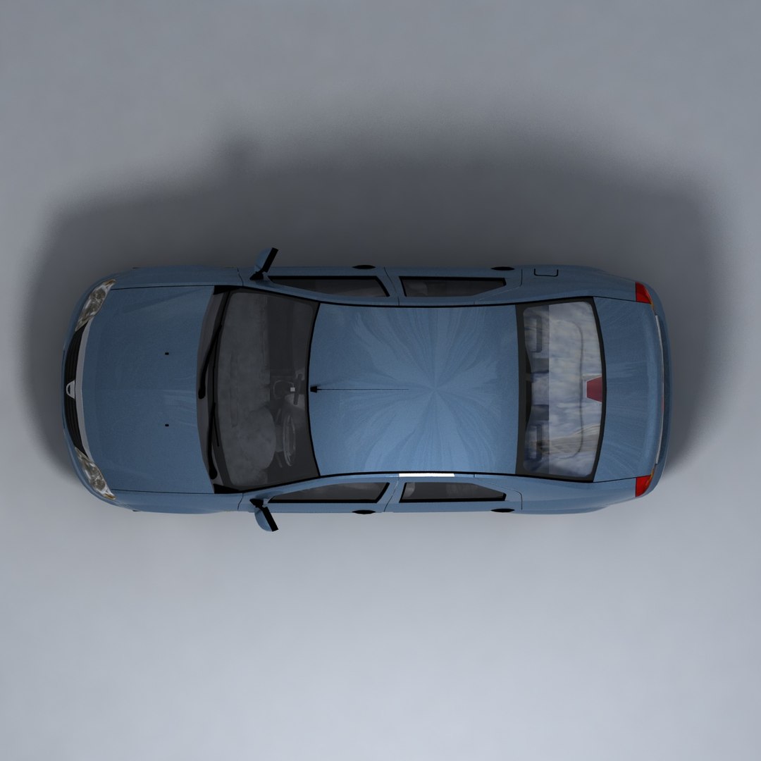 3d Dacia Logan Model