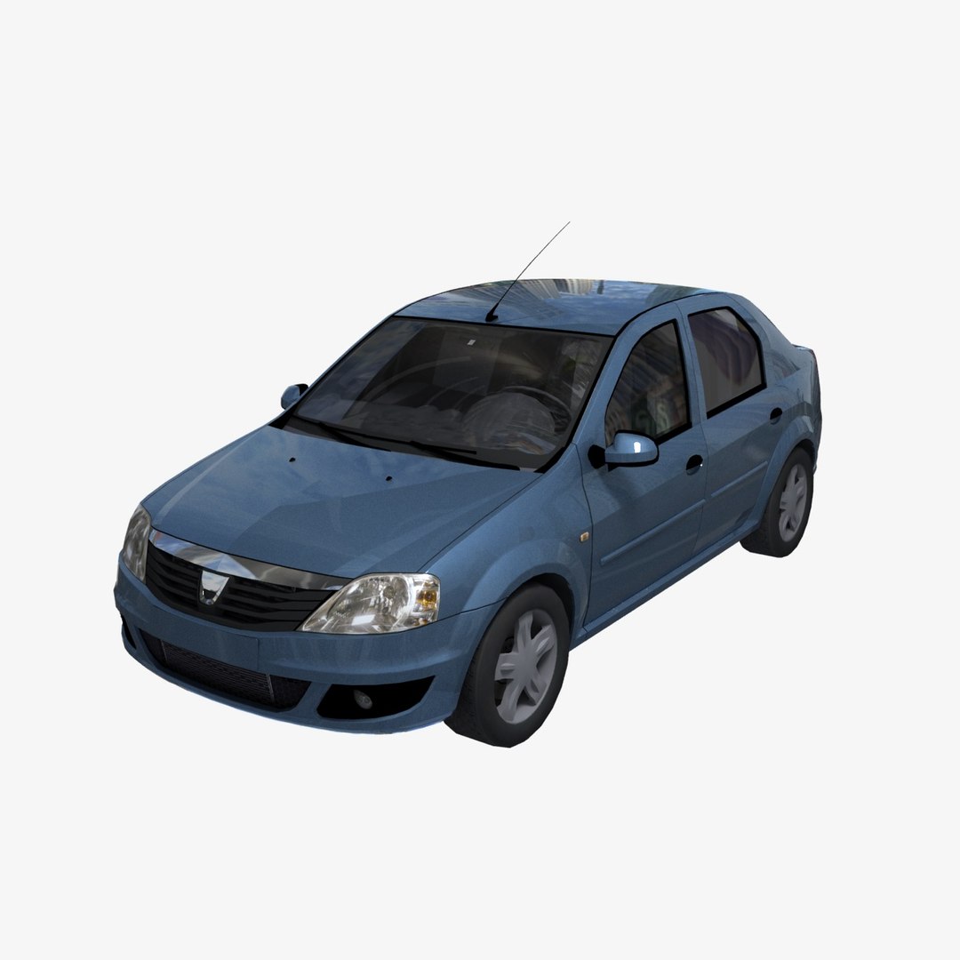 3d dacia logan model