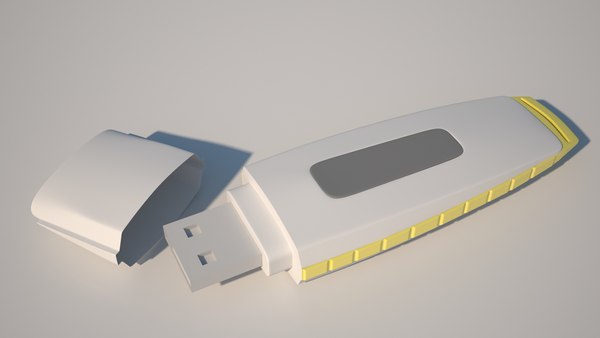 flash memory 3d model