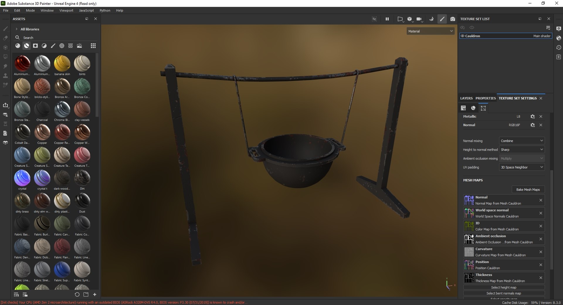 3D Model Cauldron - TurboSquid 2114810