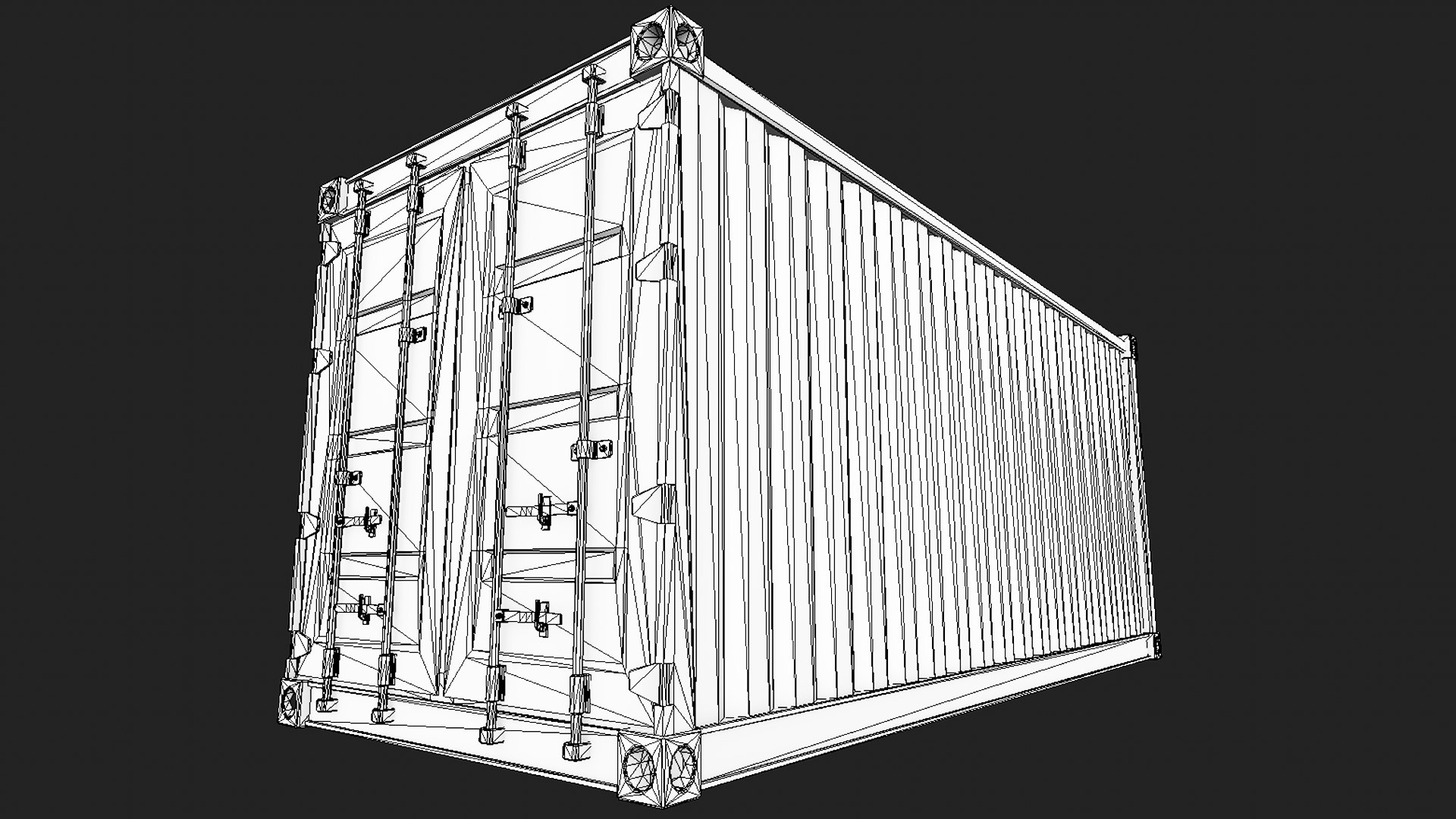 Cargo Container Pbr 3D Model - TurboSquid 1223695
