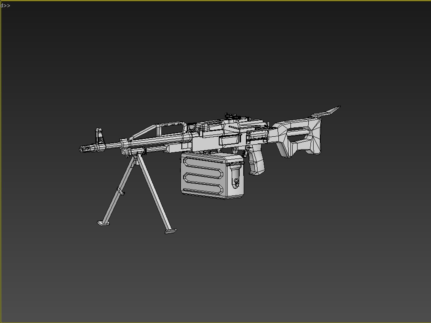 Pkp Pecheneg 3d Model