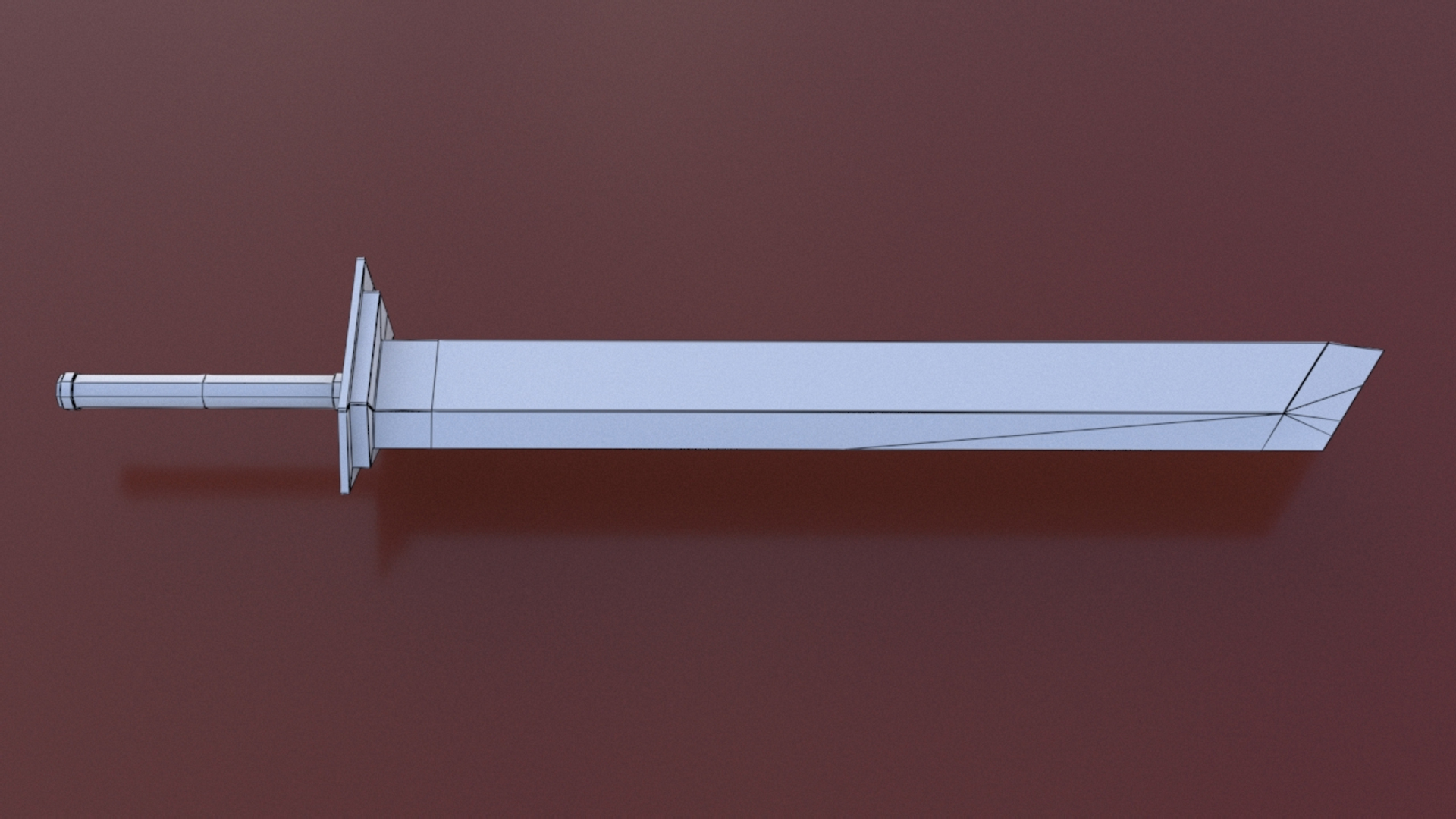 3D Big Sword - TurboSquid 1329341