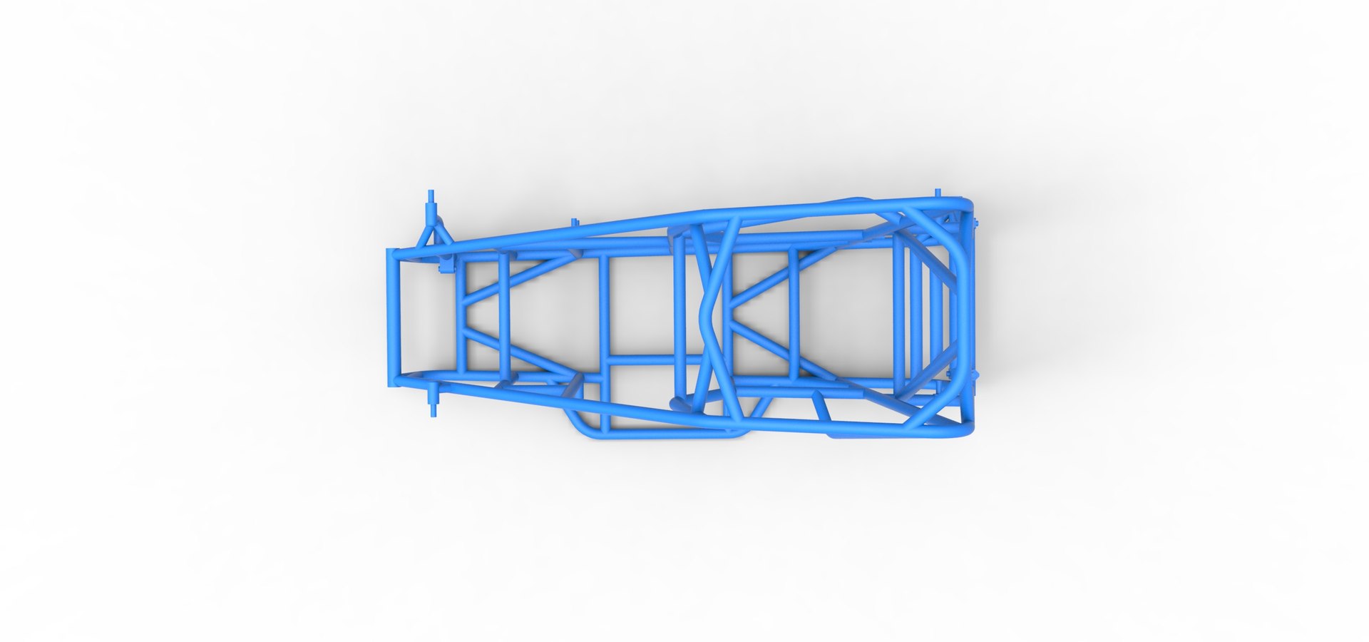 Diecast Frame Of 600 Micro Sprint Car Scale 1 To 25 3D Model ...
