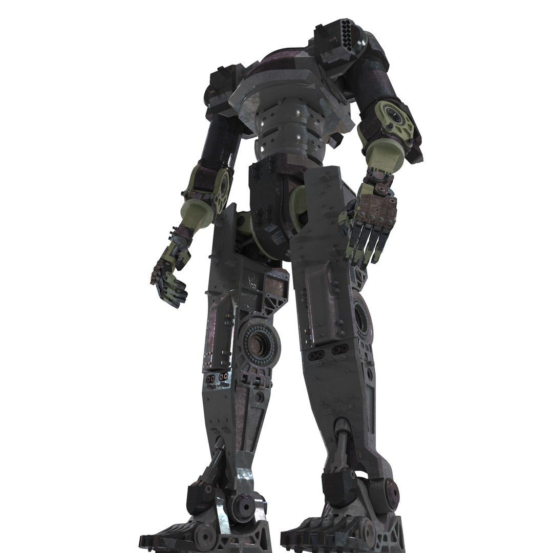 3D Battle Mech Silverfox - TurboSquid 1190787