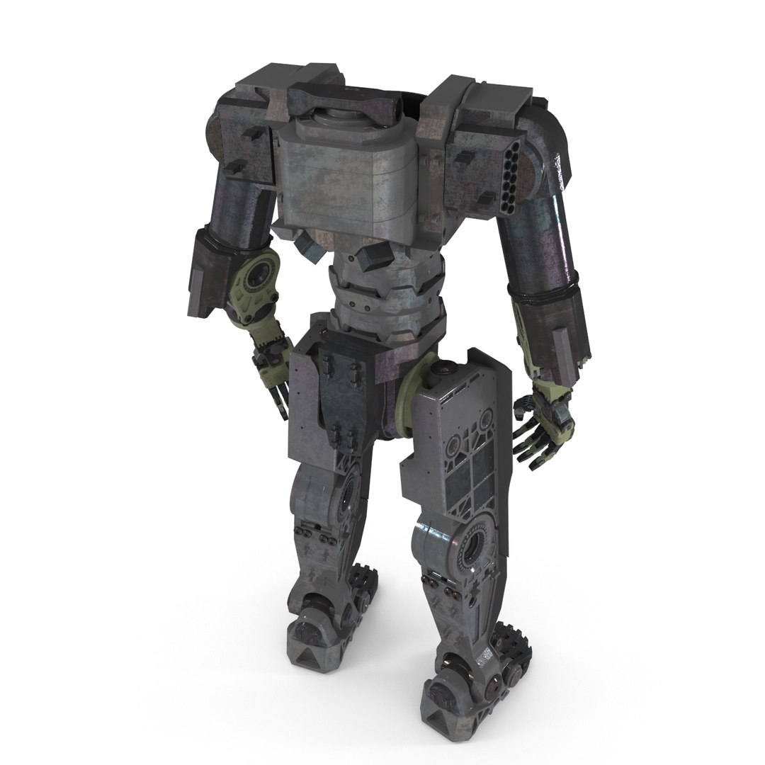 3D Battle Mech Silverfox - TurboSquid 1190787