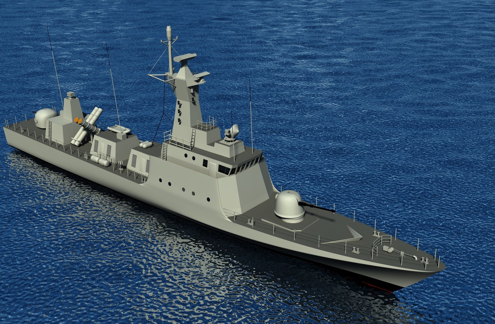 Kilic Class Fast 3d Max