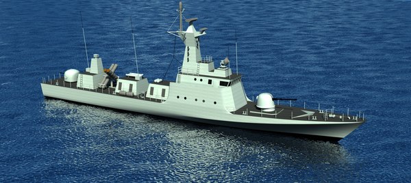 kilic class fast 3d max